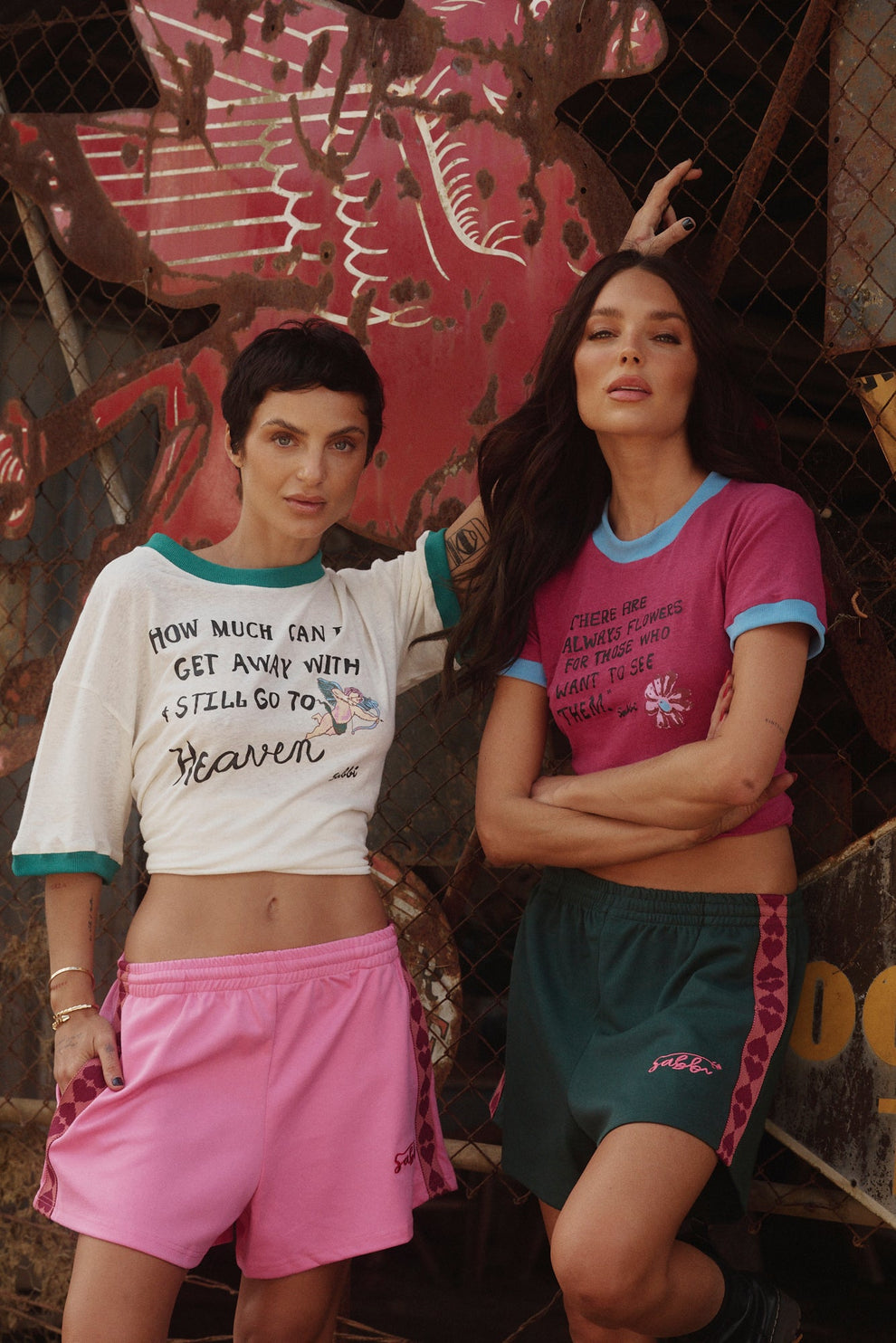 Sabbi - The MINI Raving Hearts Shorts - Pink – Moe and Me