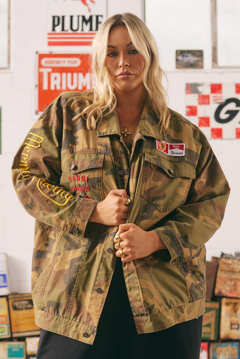 Sabbi - The Flying Mermaid Jacket - Camo – Moe and Me